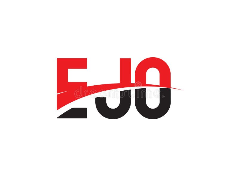 EJO Letter Initial Logo Design Vector Illustration Stock Vector ...