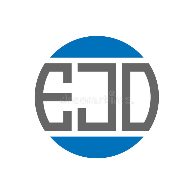 EJO Letter Logo Design on White Background. EJO Creative Initials ...