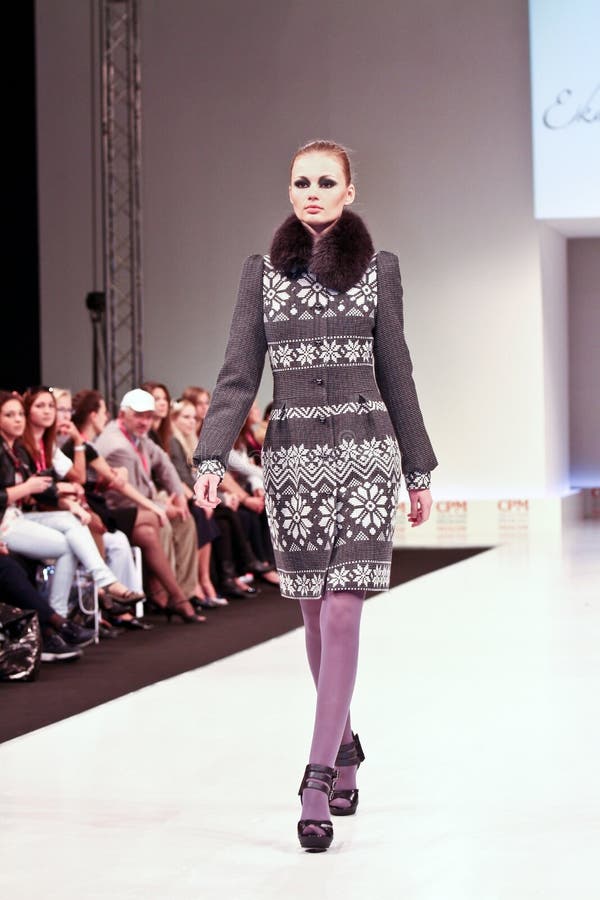 Ekaterina Smolina Clothing Collection Editorial Stock Photo - Image of ...