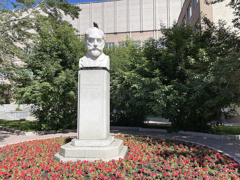 Ekaterinburg, Russia, July, 05, 2021. Monument To Tchaikovsky Pyotr ... Ekaterinburg, Russia, July, 05, 2021. Monument To Tchaikovsky Pyotr ...