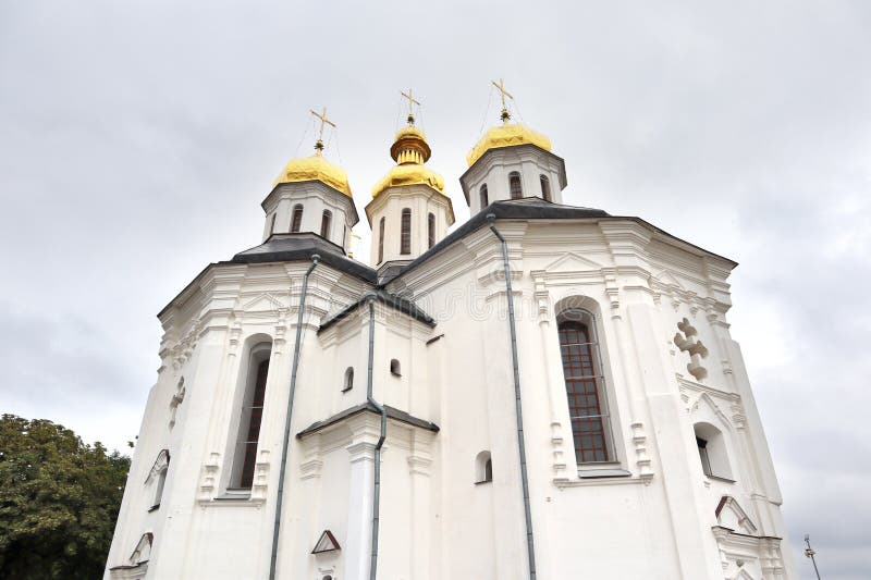 Ekateriniskaya Hurch Chernihiv Ukraine Stock Photos - Free & Royalty ...