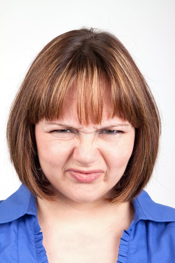 Saures Gesicht/Ekel stockbild. Bild von erwachsener, mann - 9358047