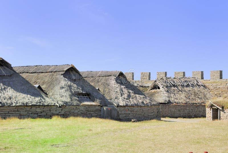 Eketorp Fortification stock image. Image of fortification - 10645343