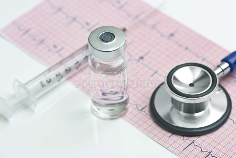 Electrocardiography ECG Leads for a Portable Heart Monitor on an Young ...