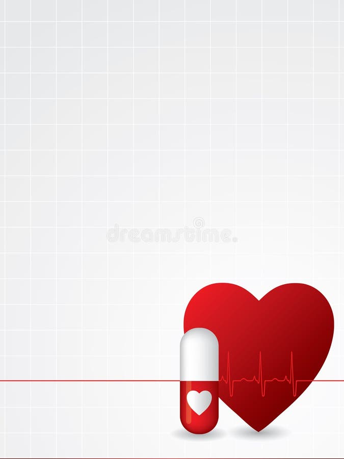 Ekg poster design stock vector. Illustration of vertical - 28823641