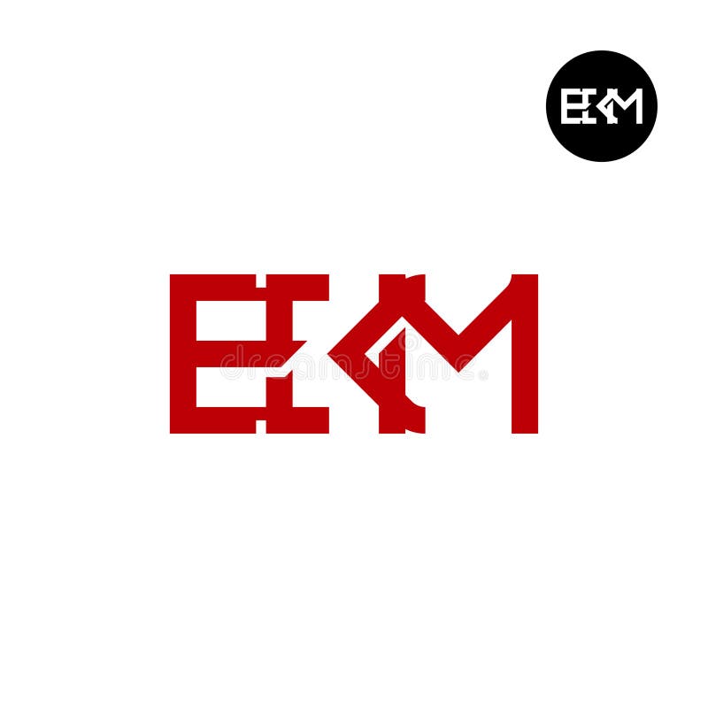 Ekm Monogram Stock Illustrations – 11 Ekm Monogram Stock Illustrations ...