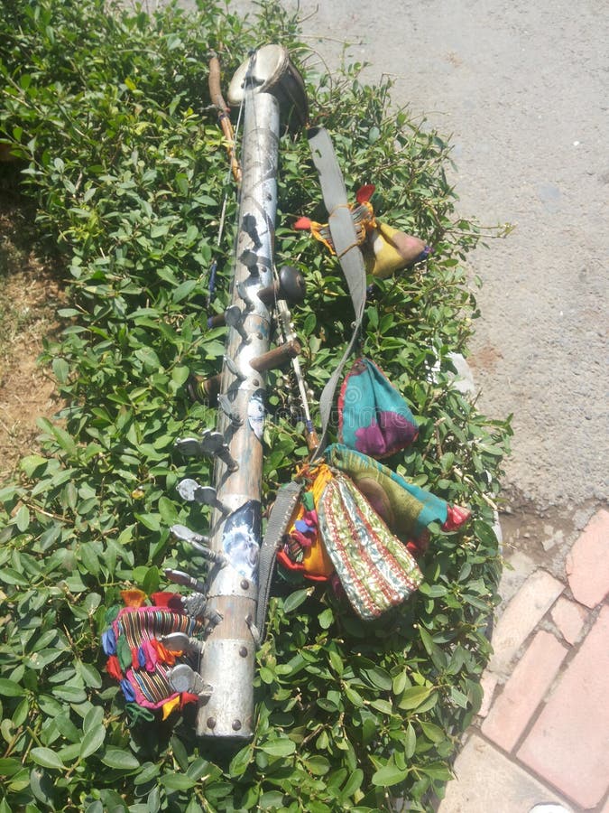 Ektara One String Musical Instrument Stock Image - Image of element ...