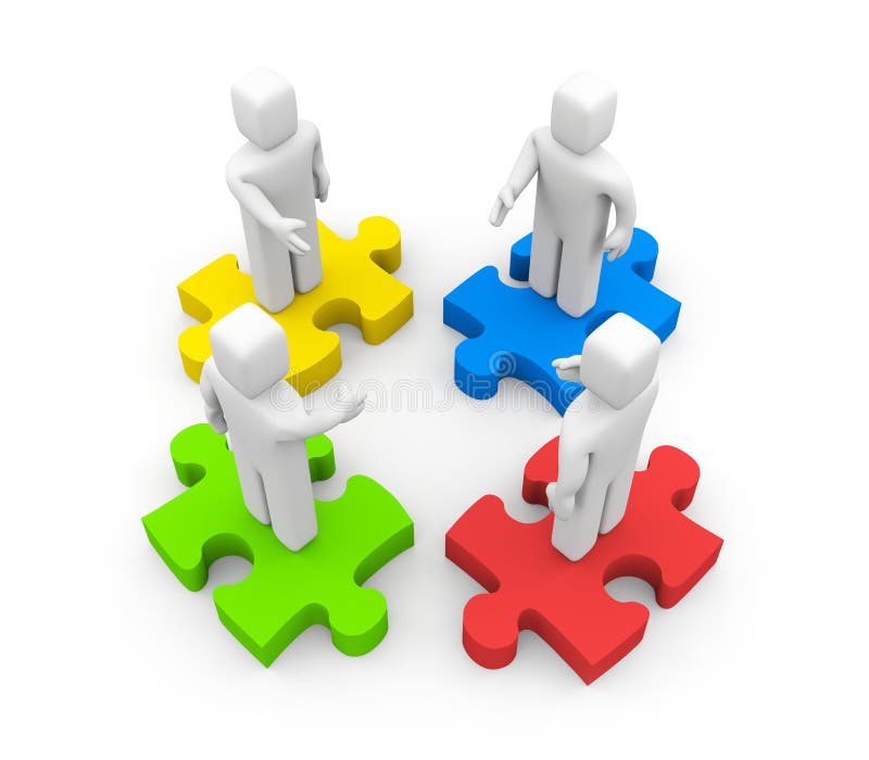 El acuerdo acertado stock de ilustración. Ilustración de solidaridad ...