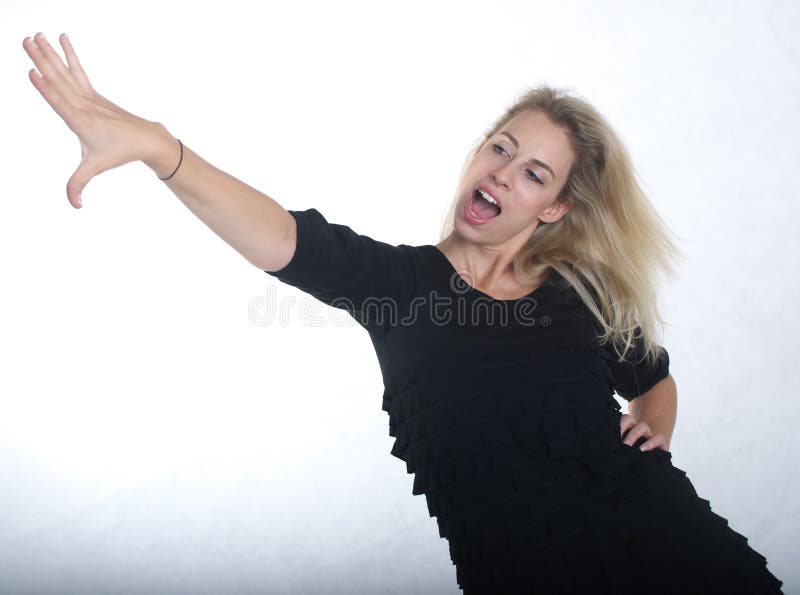 El alcanzar foto de archivo. Imagen de gente, alcanzar - 16746614