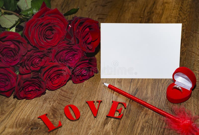 El Amor De La Palabra Se Presenta Con Las Letras Rojas Imagen de ...