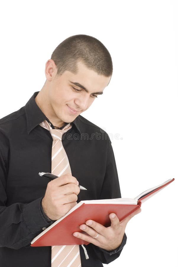 El anotar imagen de archivo. Imagen de juego, empleado - 6187423