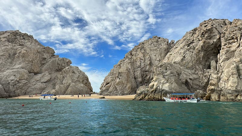 El Arco (the Arch) at Cabo San Lucas in Mexico Stock Photo - Image of ...