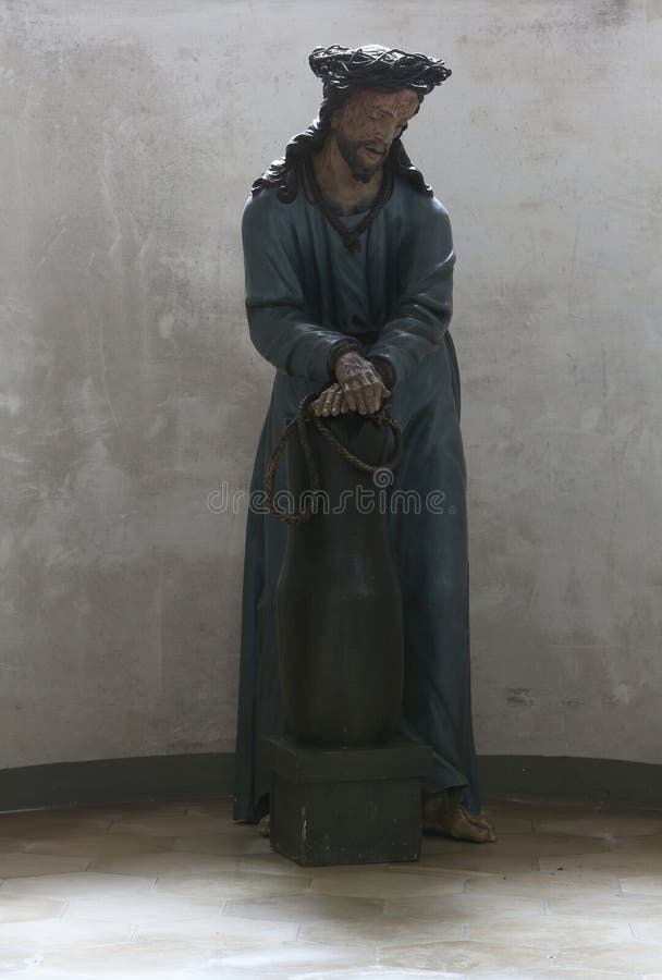 El azotar en el pilar foto de archivo. Imagen de biblia - 103262018