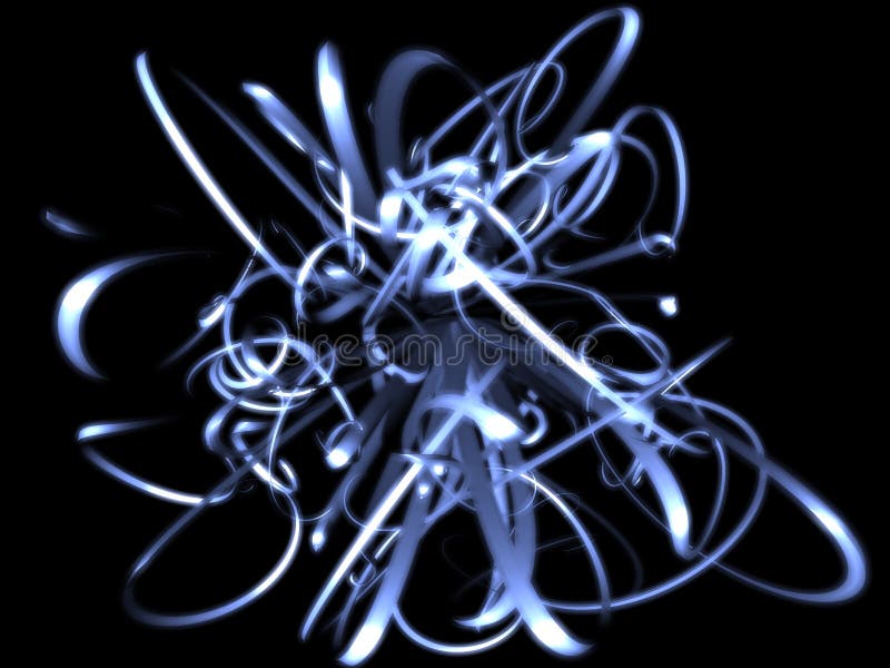 El azul remolina extracto stock de ilustración. Ilustración de ...