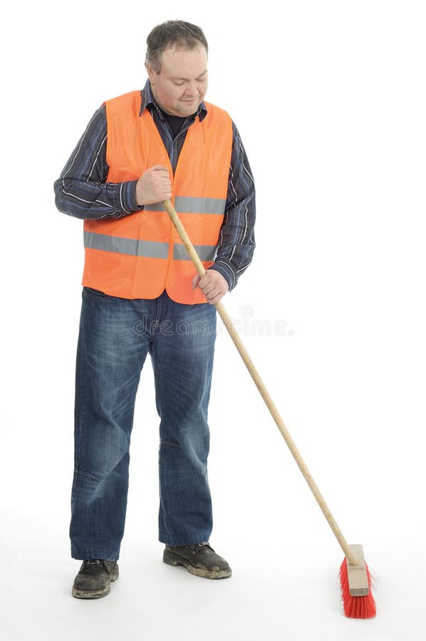 El barrer imagen de archivo. Imagen de europeo, fondo - 23407965