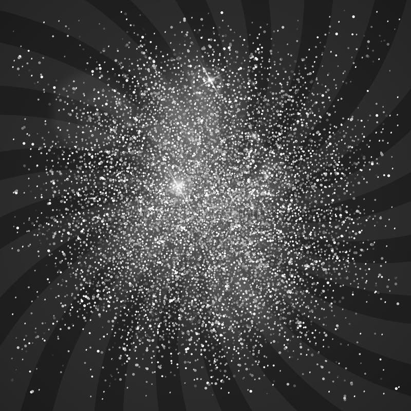 El Brillo Brillante, Brilla Intensamente Efecto Luminoso Ilustración ...