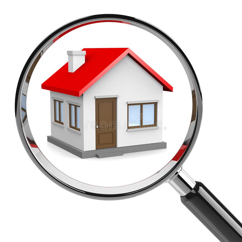 El buscar a casa stock de ilustración. Ilustración de cubierta - 58268781