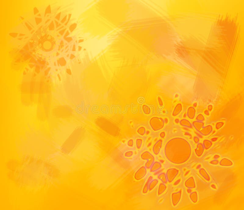 El calor del sol stock de ilustración. Ilustración de resorte - 409554