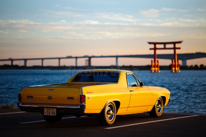 El-camino Chevrolet front editorial image. Image of truck - 19319575