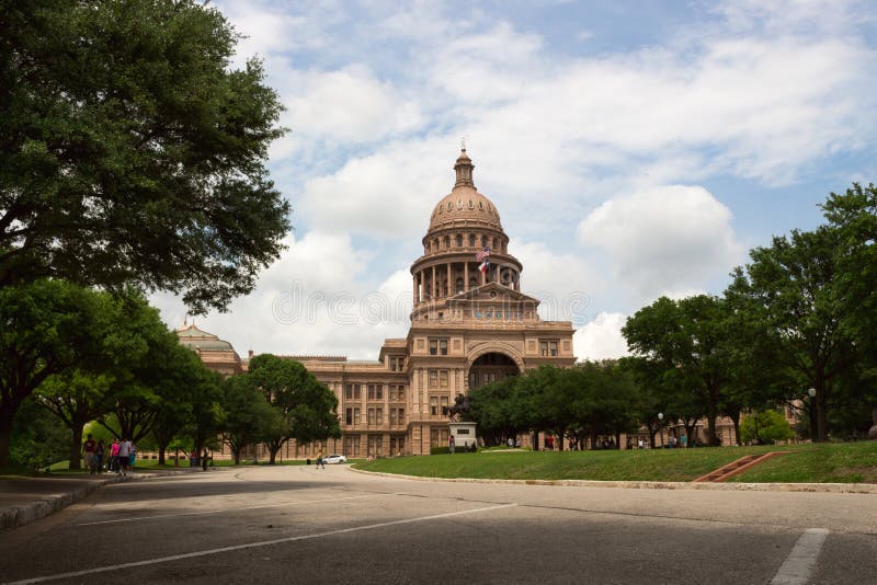 Capitolio De Austin De La Rotonda Imagen de archivo - Imagen de ...