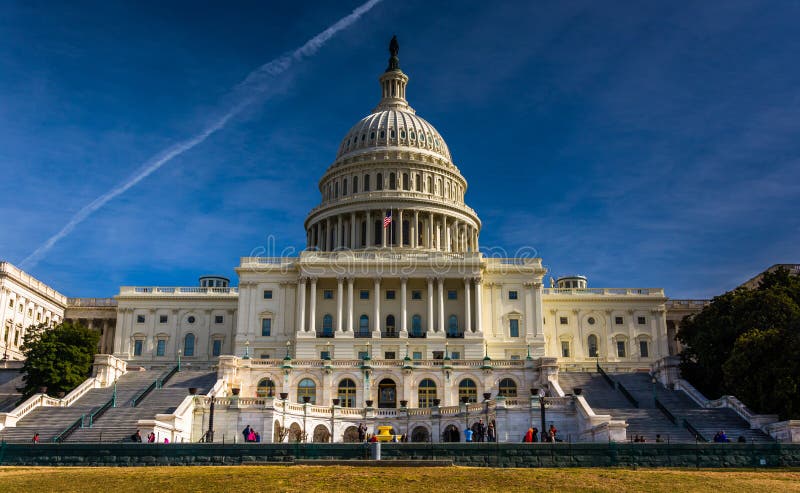 El Capitolio De Estados Unidos, Washington, DC Foto editorial - Imagen ...