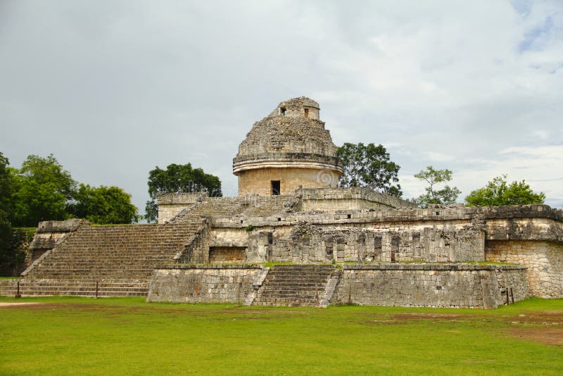El Caracol stock image. Image of antique, maya, america - 23150011