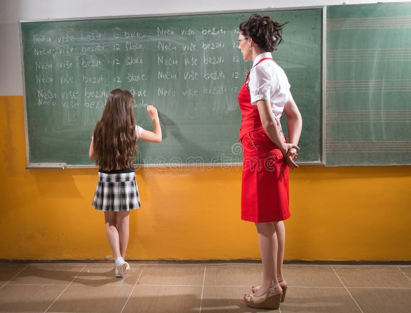 El castigo de la escuela imagen de archivo. Imagen de castigue - 35362103