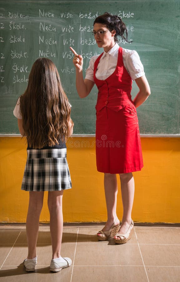El castigo de la escuela imagen de archivo. Imagen de castigue - 35362103