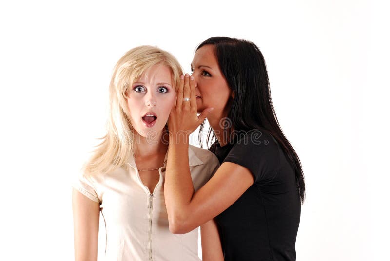 El chisme. foto de archivo. Imagen de gente, confidencial - 9181046