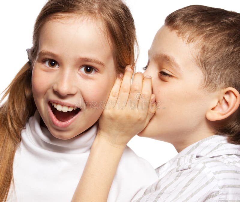 El chisme de los niños imagen de archivo. Imagen de humano - 37116917