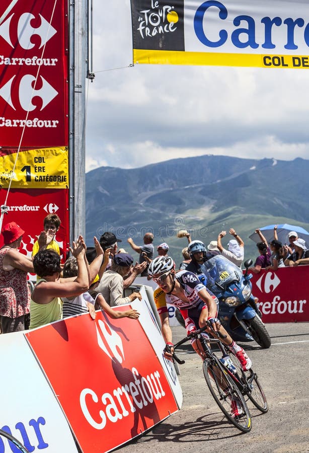 El ciclista Bart De Clercq foto de archivo editorial. Imagen de puntas ...