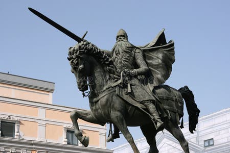 El Cid - Spanish hero stock image. Image of knight, spanish - 6987579