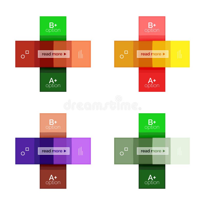 El Color Del Vector Raya Plantillas Del Infographics Ilustración del ...