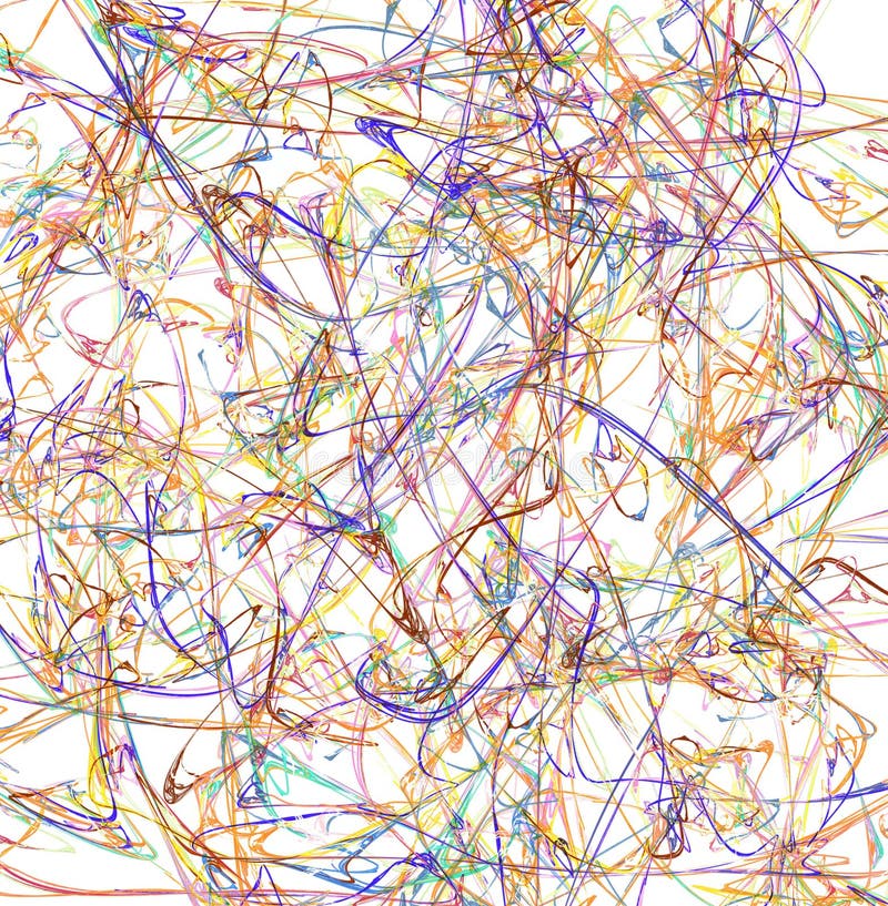 El Color Pinta a Art Streaks Abstract Stock de ilustración ...