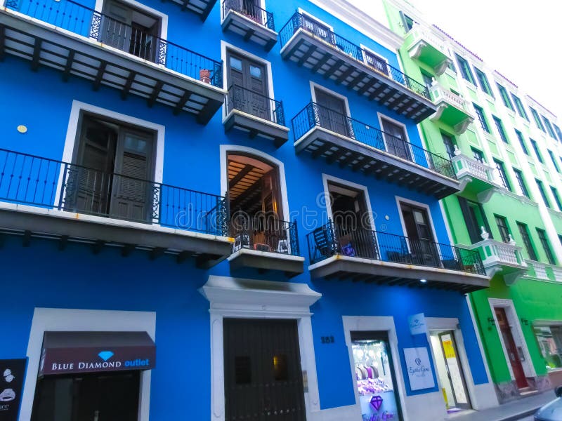 El Colorido Edificio De San Juan Puerto Rico Imagen de archivo ... El Colorido Edificio De San Juan Puerto Rico Imagen de archivo ...