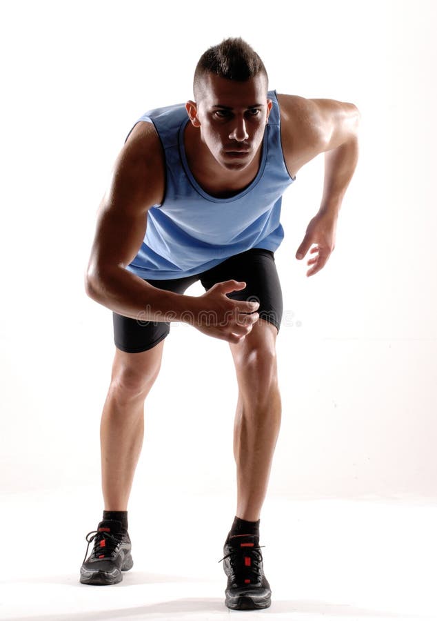 El corredor. imagen de archivo. Imagen de deporte, completo - 31047461