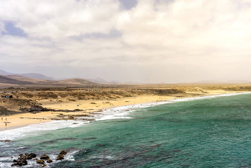 El cotillo beach stock photo. Image of azure, destination - 74712908