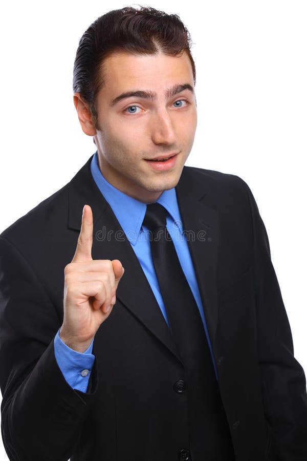 El destacar foto de archivo. Imagen de aislado, dedos - 21560006