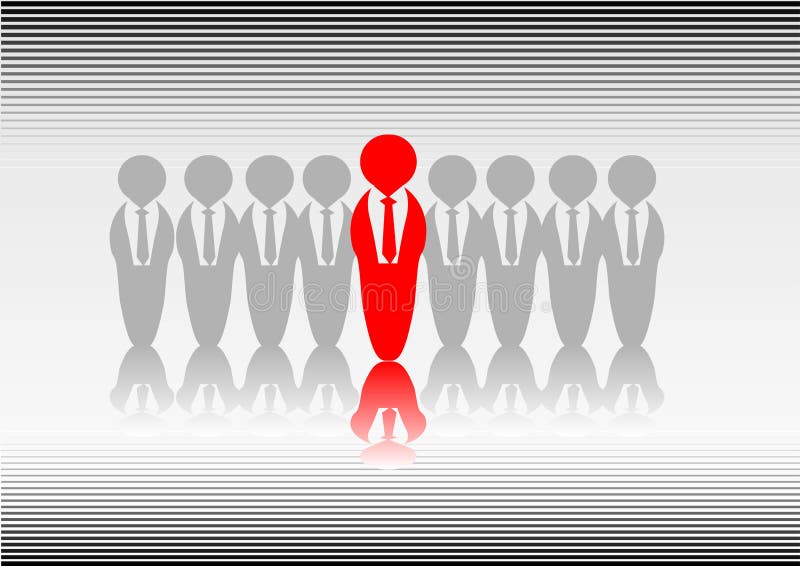 El destacarse ilustración del vector. Ilustración de soporte - 3603783