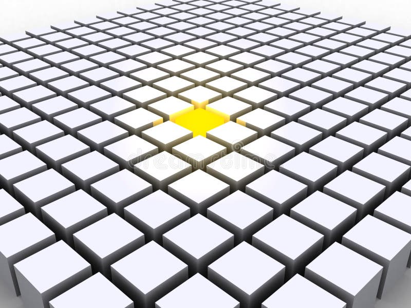 El Destacarse - Consiga Notado Stock de ilustración - Ilustración de ...