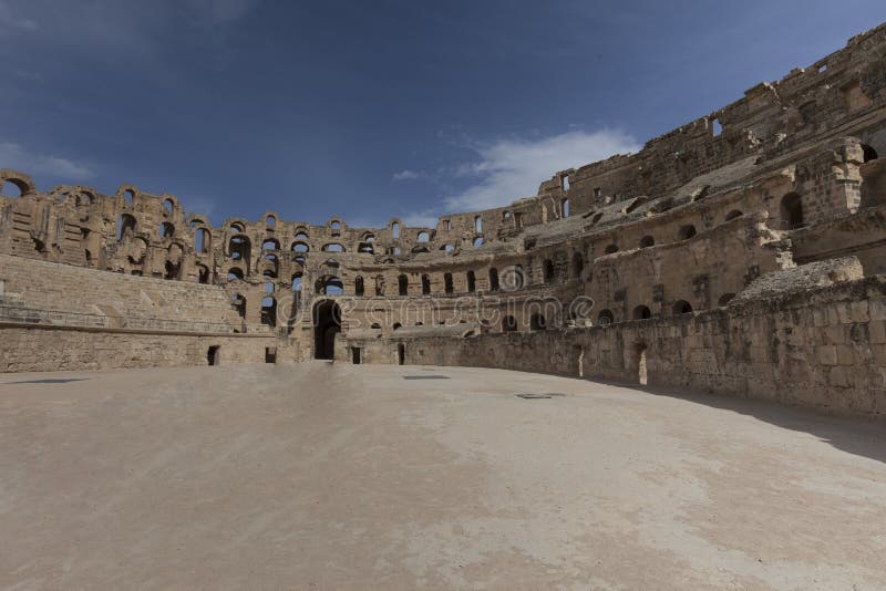 El Djem, Tunisia stock photo. Image of history, tunisisa - 30375984
