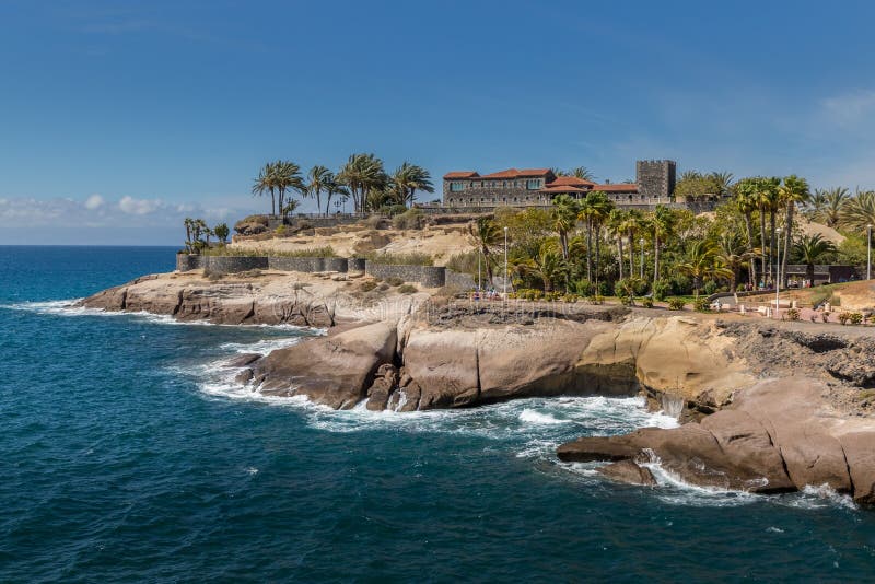 El Duque Castle editorial stock photo. Image of landscape - 209717858