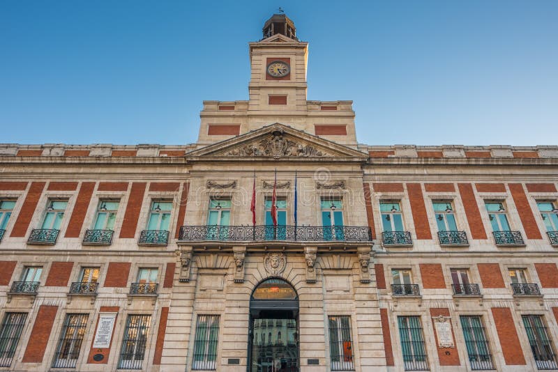 Madrid, La Oficina De Correos Imagen de archivo - Imagen de oficina, ciudad: 1078641