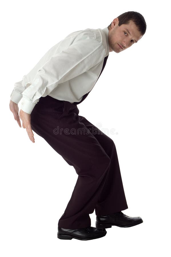 El empujar foto de archivo. Imagen de tenencia, empresario - 1894182