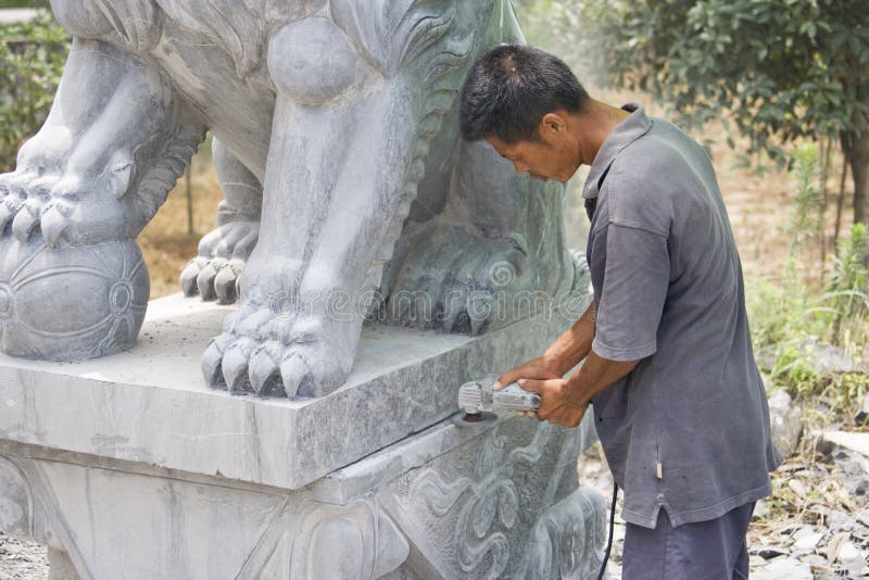 El esculpir imagen de archivo. Imagen de instrumento, funcionamiento ...