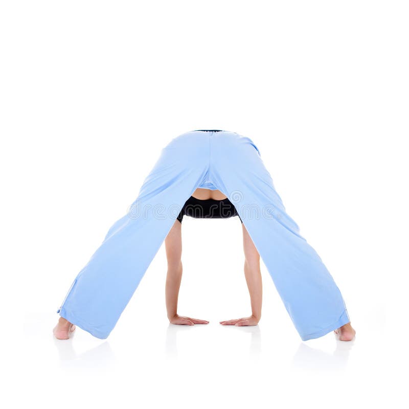 El estirar foto de archivo. Imagen de ejercicios, hermoso - 9981032