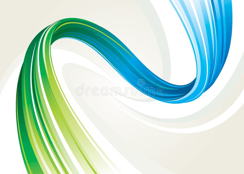 EL FLUIR ilustración del vector. Ilustración de vector - 7450905