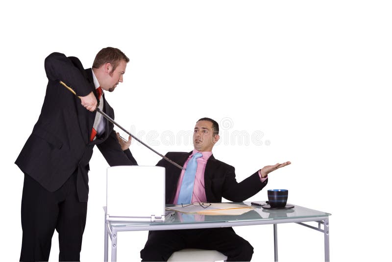 El Forzar Para Firmar Un Contrato Imagen de archivo - Imagen de ...