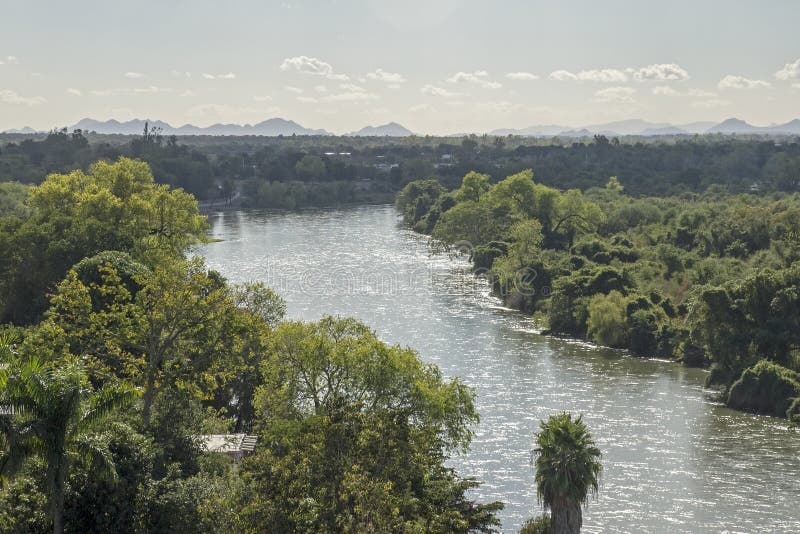 El Fuerte river in Mexico stock image. Image of mexico - 65638143