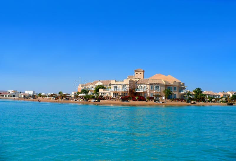 Funky town of El Gouna stock photo. Image of funky, gouna - 14113796